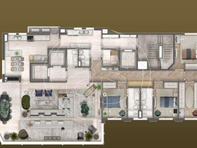 Apartamento para Venda em São Paulo/SP Vila Nova Conceição 4 Quartos
