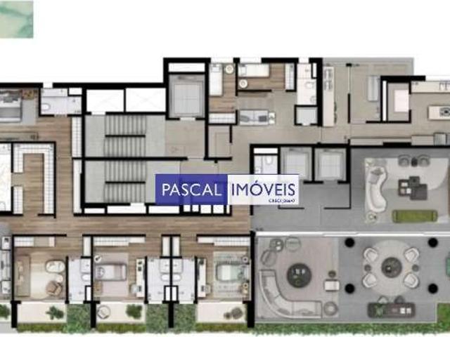 Apartamento para Venda em São Paulo/SP Vila Nova Conceição 5 Quartos
