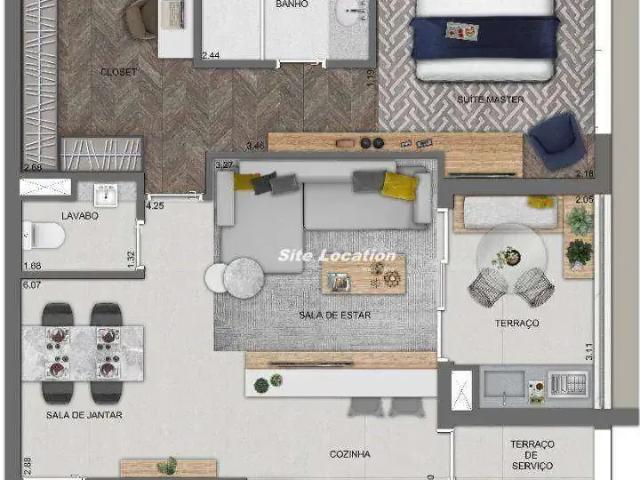 Apartamento para Venda em São Paulo/SP Vila Nova Conceição 1 Quartos