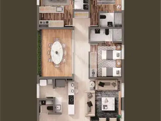 Apartamento para Venda em São Paulo/SP Vila Nova Conceição 3 Quartos