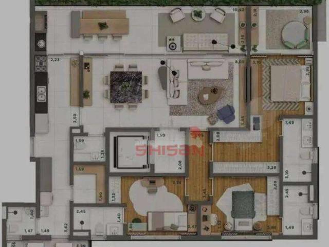 Apartamento para Venda em São Paulo/SP Vila Nova Conceição 3 Quartos