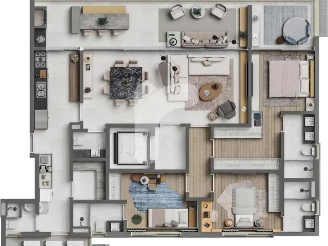 Apartamento para Venda em São Paulo/SP Vila Nova Conceição 3 Quartos