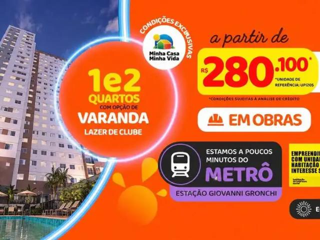 Apartamento para Venda em São Paulo/SP Vila Nova das Belezas 2 Quartos