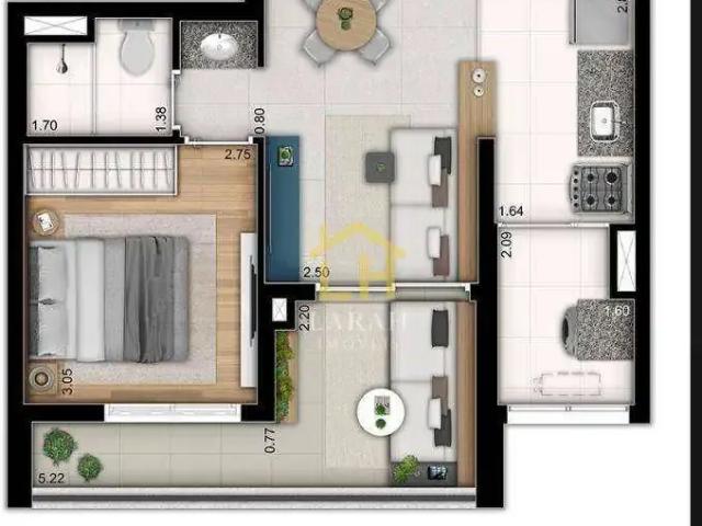 Apartamento para Venda em São Paulo/SP Vila Sônia 1 Quartos