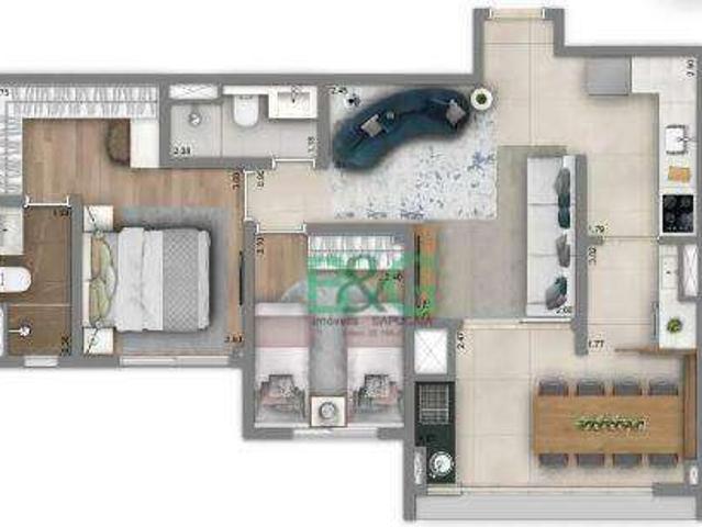 Apartamento para Venda em São Paulo/SP Vila Santa Eulalia 2 Quartos