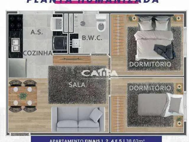 Apartamento para Venda em São Paulo/SP Vila Santana 2 Quartos