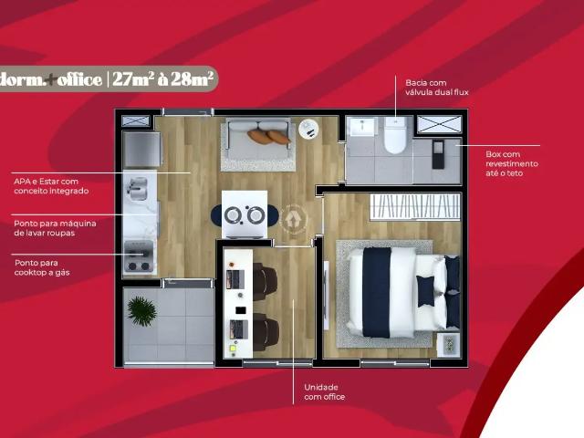 Apartamento para Venda em São Paulo/SP Vila Perus 1 Quartos