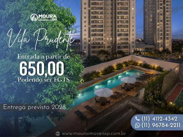 Apartamento para Venda em São Paulo/SP Vila Prudente 2 Quartos