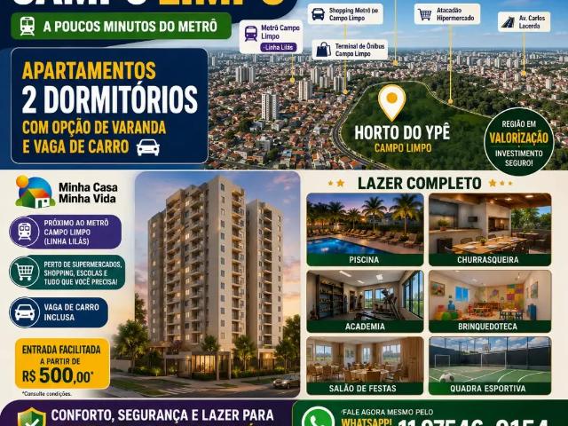 Apartamento para Venda em São Paulo/SP Vila Prel 2 Quartos