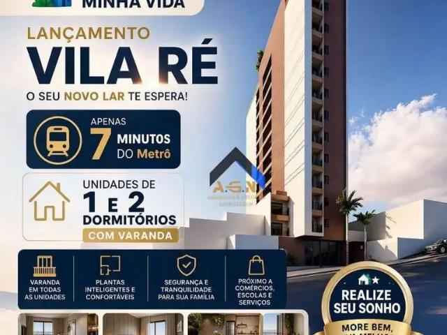 Apartamento para Venda em São Paulo/SP Vila Ré 1 Quartos