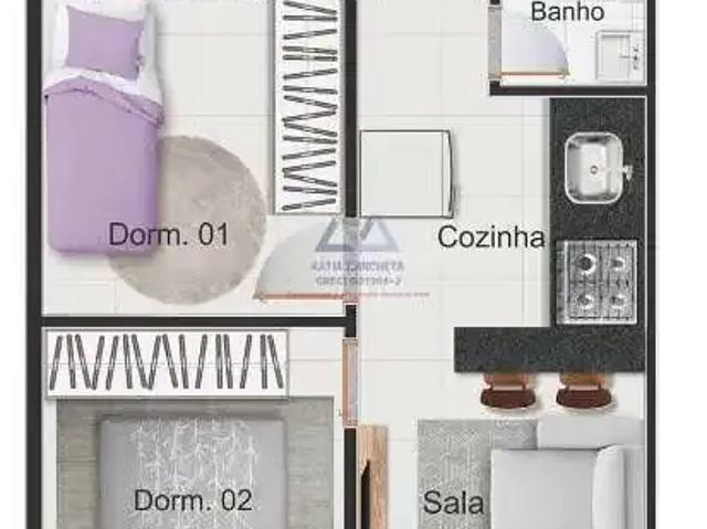 Apartamento para Venda em São Paulo/SP Vila Vera 2 Quartos
