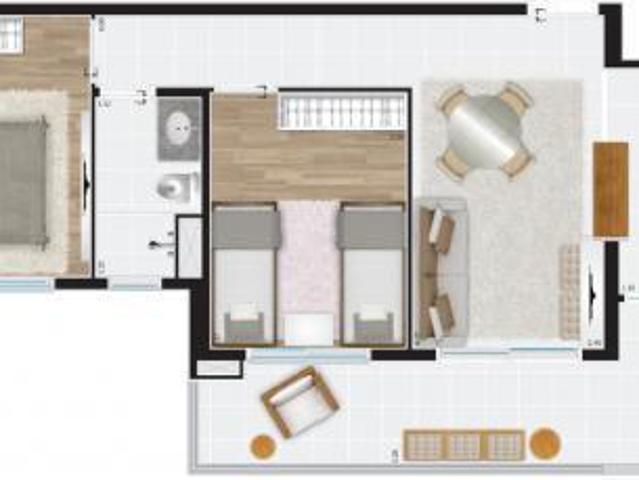 Apartamento para Venda em São Paulo/SP 2 Dorm. 57 m2 Área Útil