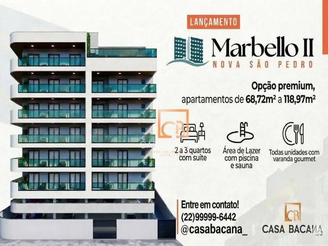 Apartamento para Venda em São Pedro da Aldeia/RJ Nova São Pedro 2 Quartos