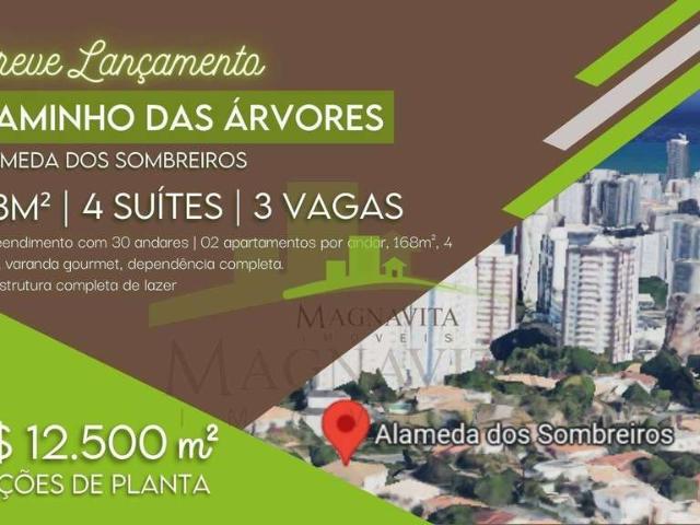 Apartamento para Venda em Salvador/BA Caminho das Árvores 4 Quartos