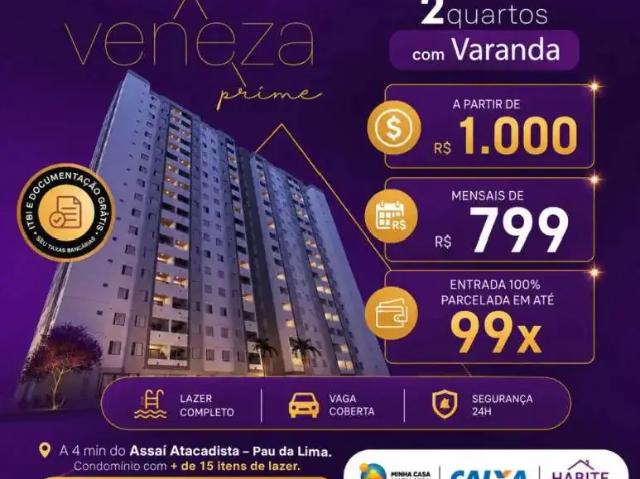 Apartamento para Venda em Salvador/BA Castelo Branco 2 Quartos
