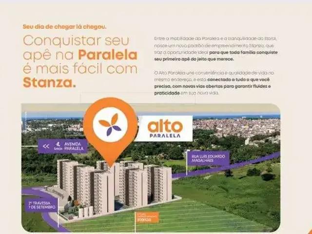 Apartamento para Venda em Salvador/BA Bairro da Paz 2 Quartos