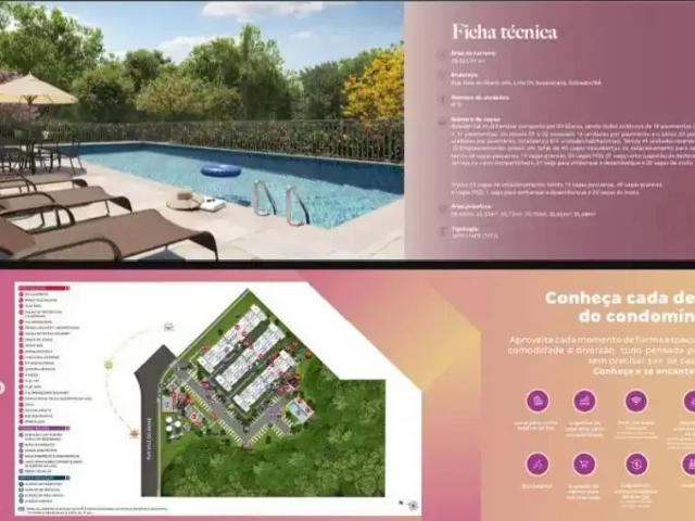 Apartamento para Venda em Salvador/BA Fazenda Grande do Retiro 2 Quartos