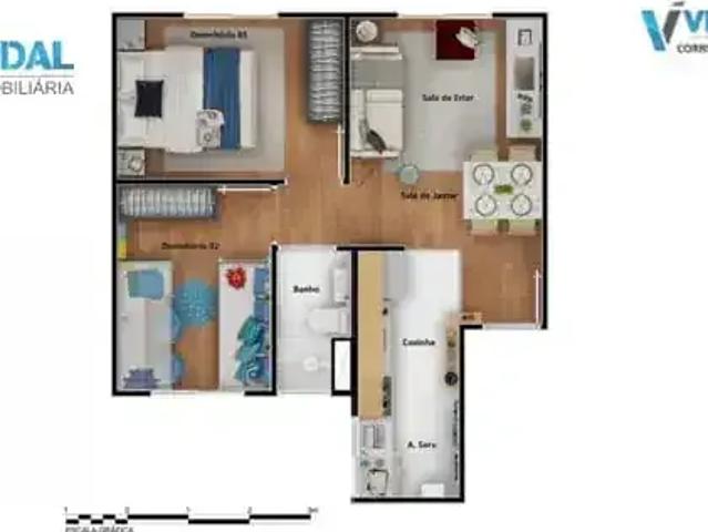 Apartamento para Venda em Salvador/BA IAPI 2 Quartos