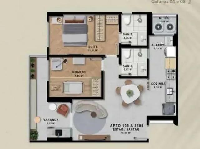 Apartamento para Venda em Salvador/BA Pituaçu 2 Quartos