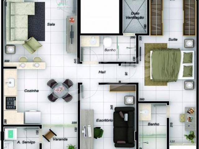 Apartamento para venda em Santa Mônica, Uberlândia
