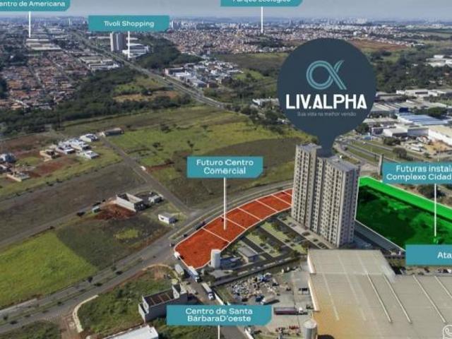 Apartamento para Venda em Santa Bárbara D`Oeste, Jardim Alphacenter, 2 dormitórios, 1 suíte, 2 banhe