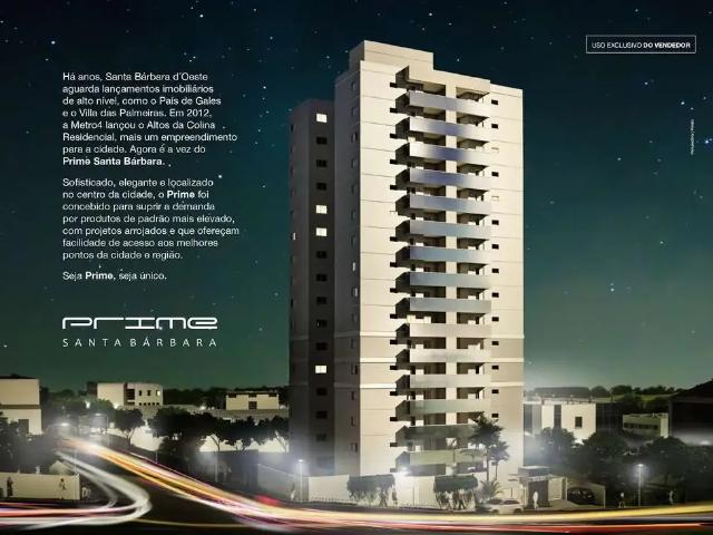 Apartamento para Venda em Santa Bárbara D'Oeste/SP Centro 3 Quartos