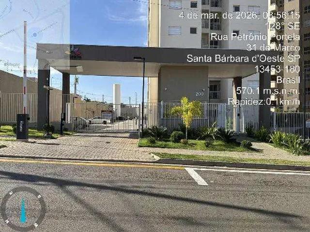 Apartamento para Venda em Santa Bárbara D'Oeste/SP Reserva Centenária 2 Quartos