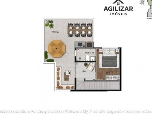 Apartamento para venda em Santa Branca, Belo Horizonte