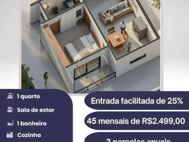 Apartamento para Venda em Santa Cruz Cabrália/BA Coroa Vermelha 1 Quartos