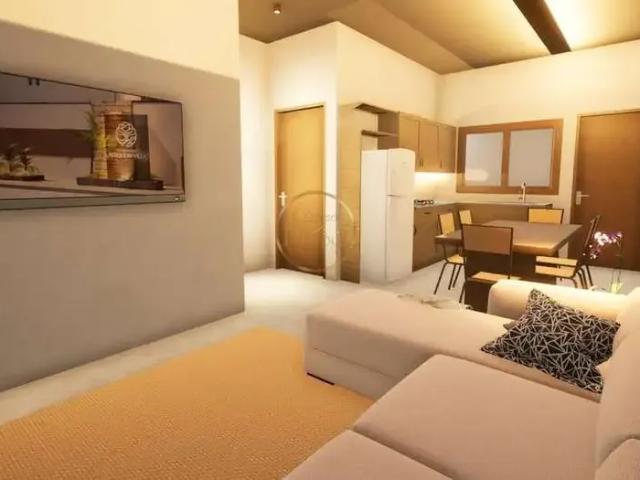 Apartamento para Venda em Santa Cruz Cabrália/BA Praia de Lençóis 1 Quartos