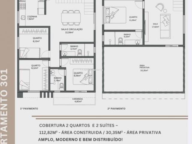 Apartamento para venda em Santa Cruz Industrial, Contagem