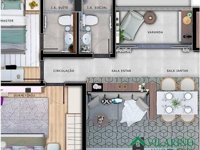 Apartamento para venda em Santa Efigênia, Belo Horizonte