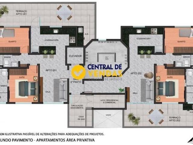 Apartamento para venda em Santa Efigênia, Belo Horizonte
