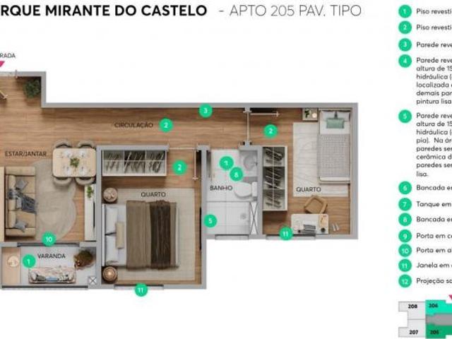 Apartamento para venda em Santa Terezinha, Belo Horizonte