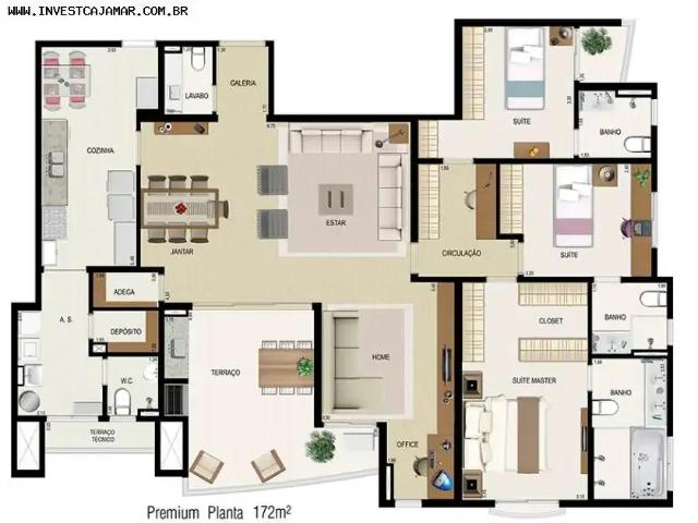 Apartamento para Venda em Santana de Parnaíba/SP Cidade Tamboré