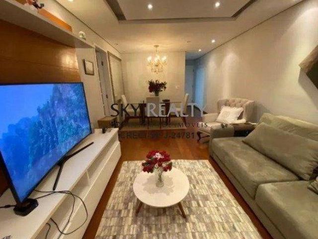 Apartamento para venda em Santo Amaro, 3 quartos, sendo 1 deles suíte e 1 vaga