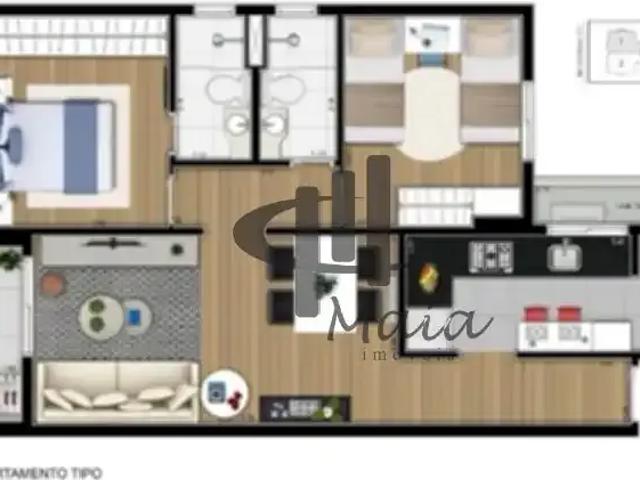 Apartamento para Venda em Santo André/SP Campestre 2 Quartos