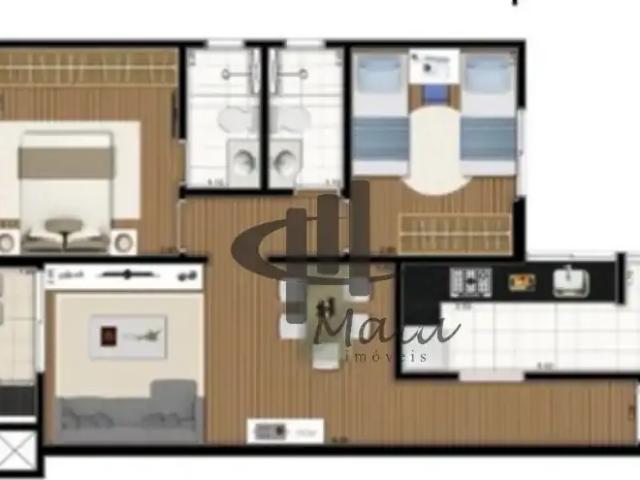 Apartamento para Venda em Santo André/SP Campestre 2 Quartos
