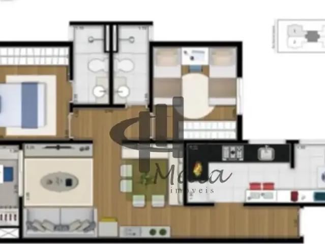 Apartamento para Venda em Santo André/SP Campestre 2 Quartos