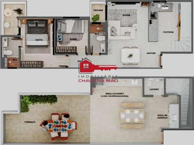 Apartamento para Venda em Santo André/SP Campestre 2 Quartos