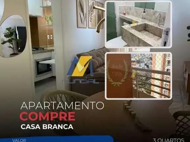 Apartamento para Venda em Santo André/SP Casa Branca 3 Quartos