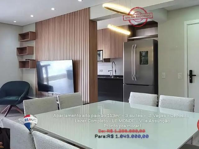Apartamento para Venda em Santo André/SP Centro 3 Quartos