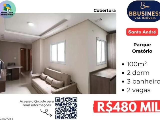 Apartamento para Venda em Santo André/SP Parque Oratório 2 Quartos