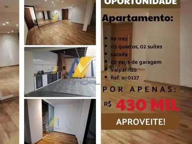 Apartamento para Venda em Santo André/SP Vila Valparaíso 3 Quartos