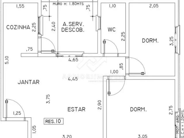 Apartamento para Venda em Santo André/SP Vila Eldízia 2 Quartos