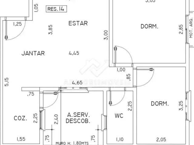 Apartamento para Venda em Santo André/SP Vila Eldízia 2 Quartos