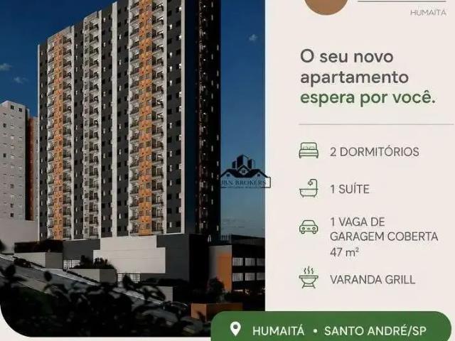 Apartamento para Venda em Santo André/SP Vila Humaitá 2 Quartos