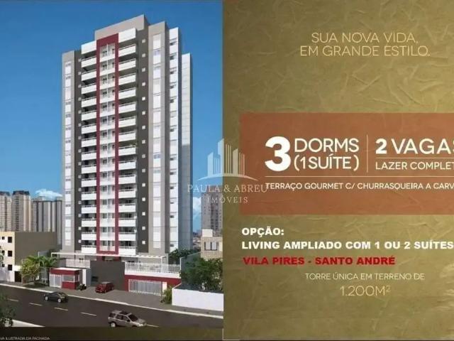 Apartamento para Venda em Santo André/SP Vila Pires 3 Quartos