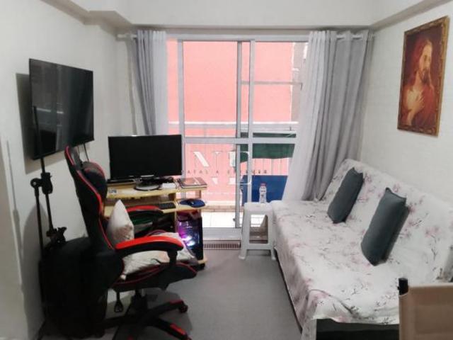 Apartamento para Venda em Santos, José Menino, 1 dormitório, 1 banheiro, 1 vaga