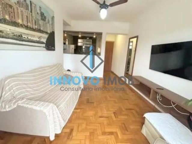 Apartamento para Venda em Santos, José Menino, 1 dormitório, 1 banheiro, 1 vaga